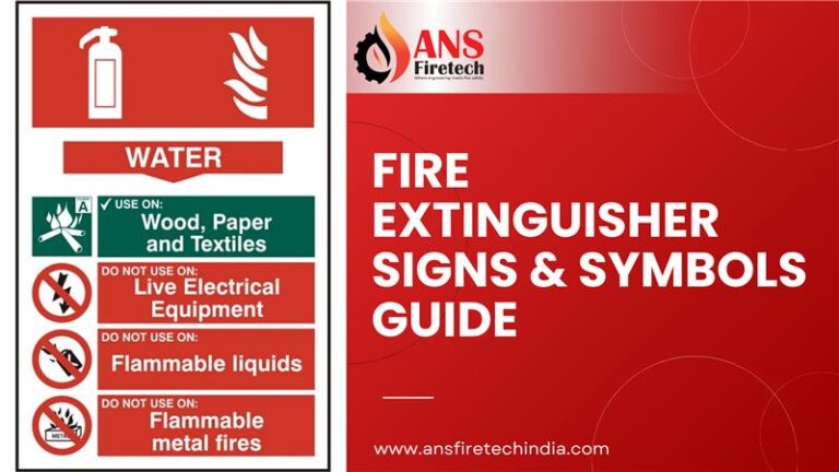 Fire Extinguisher Signs & Symbols Guide